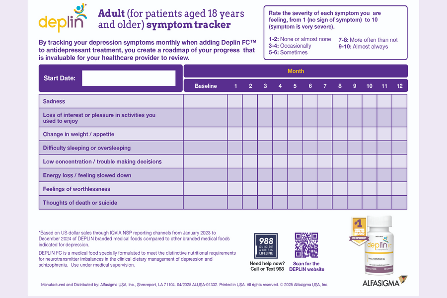 Depression Resources and Deplin® Downloads