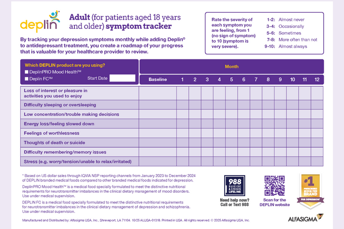 Depression Resources and Deplin® Downloads
